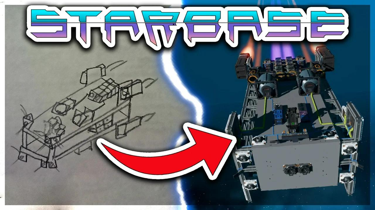 Starbase: How to Design a Ship + Blueprint Download
