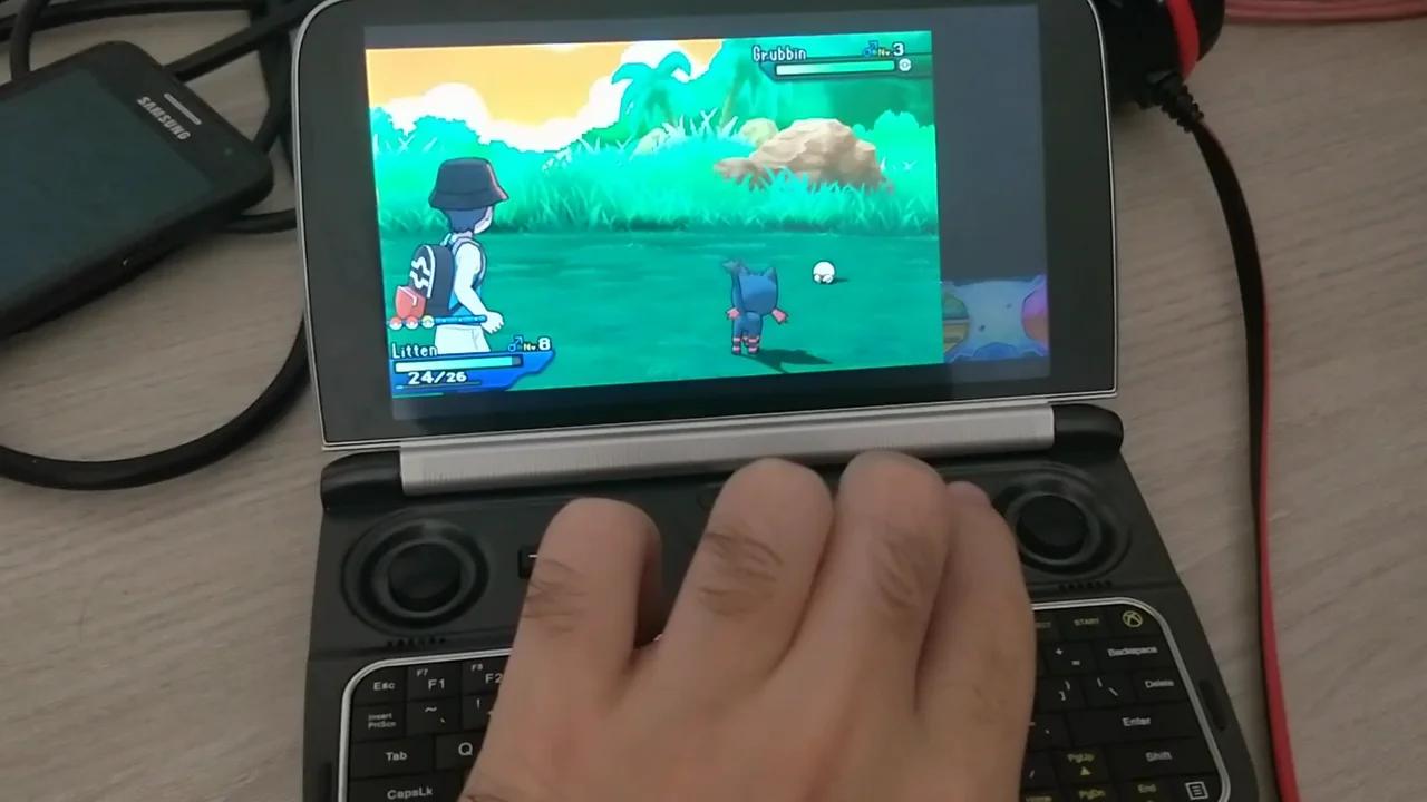 GPD Win 2 - Ubuntu 20.04 - Pokemon Ultra Sun on RetroArch