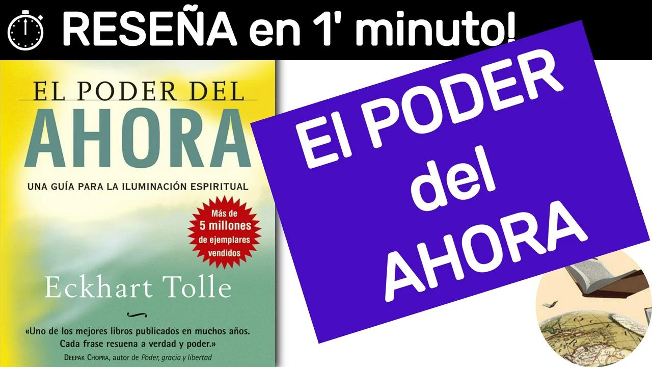 📕 «EL PODER DEL AHORA» - Eckhart Tolle - Reseñas de libros 📚 en 1 ...
