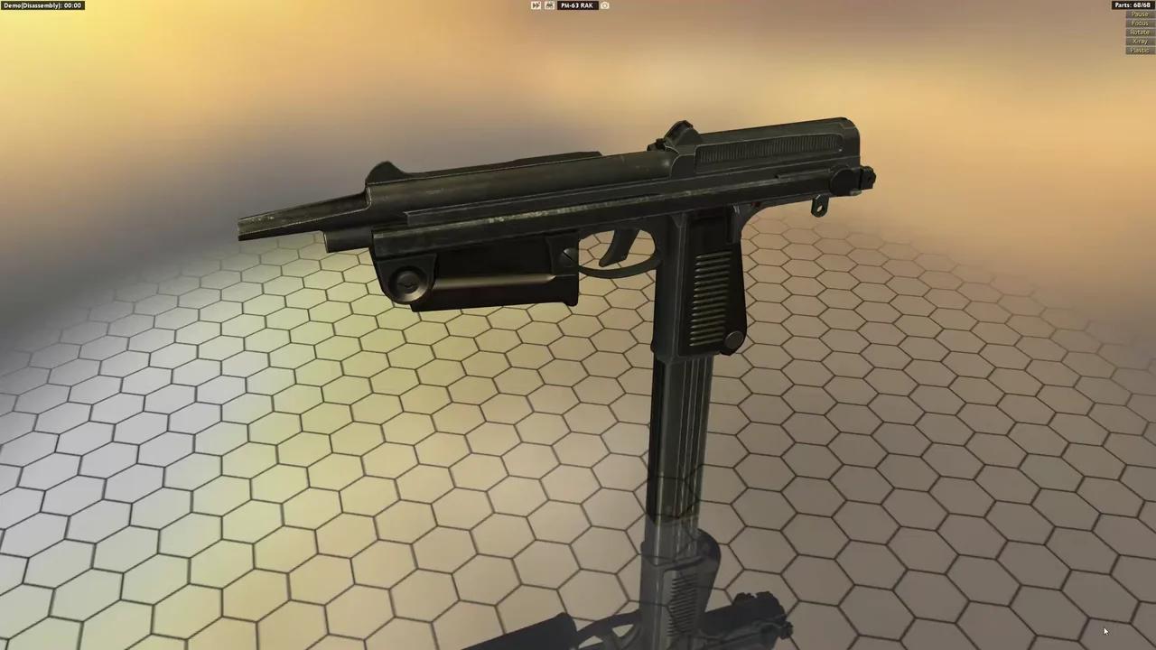 World of Guns: Gun Disassembly - PM-63 RAK