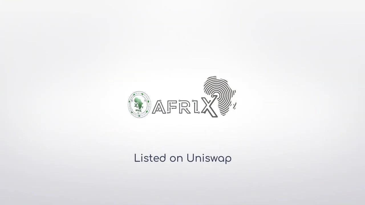 🔷 TUTORIEL 💻 L'AFRIX SUR UNISWAP