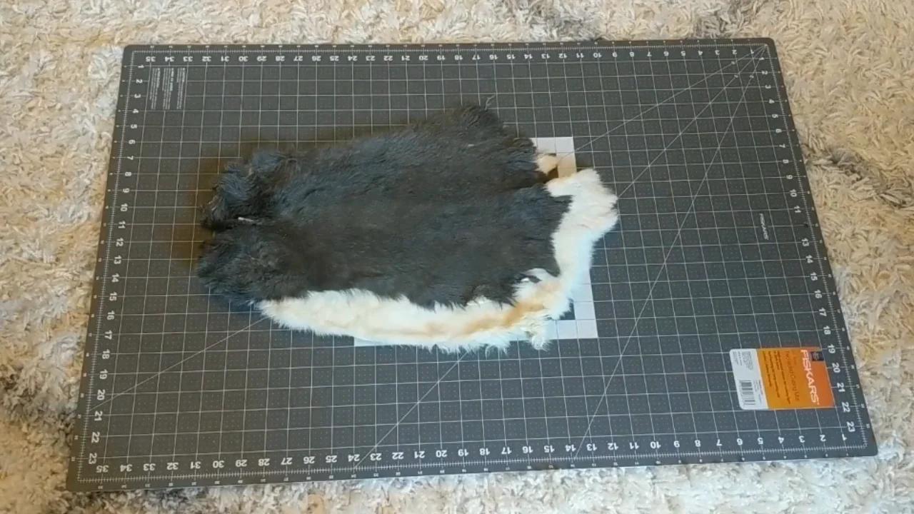Tanning Rabbit Hide