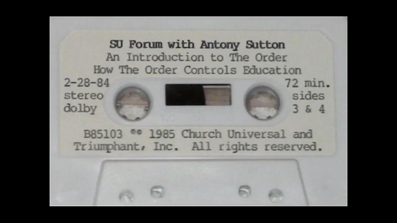 The Order of Skull & Bones - Antony C. Sutton & Elizabeth Clare Prophet