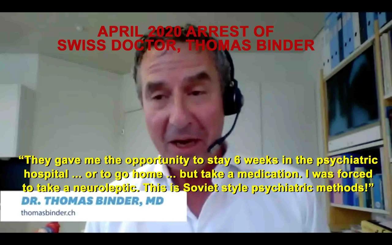Dr. Thomas Binder's Arrest -Sep 11 2022