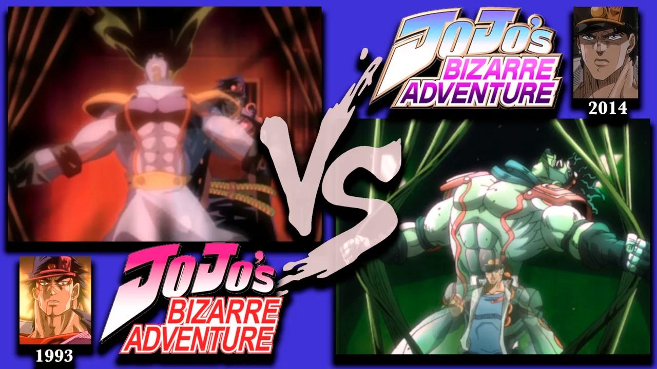 JoJos Bizarre Adventure Anime Review (1993 version vs 2012 version)