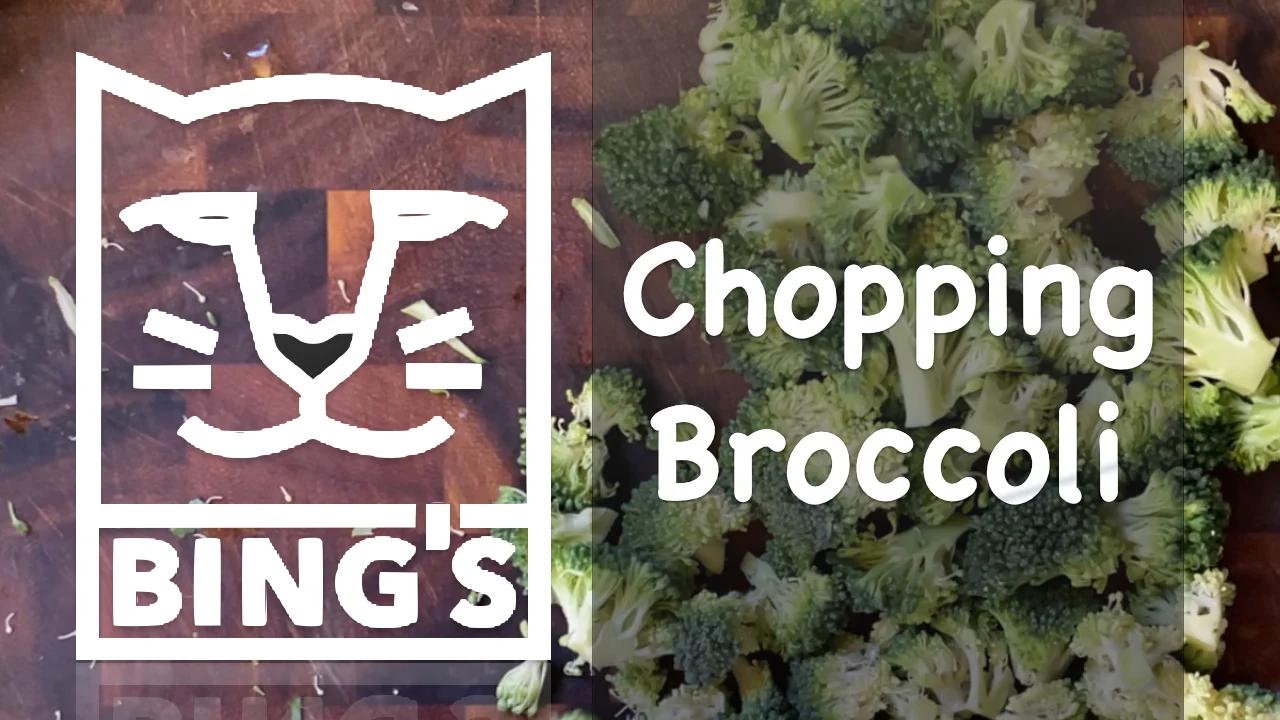 Chopping Broccoli