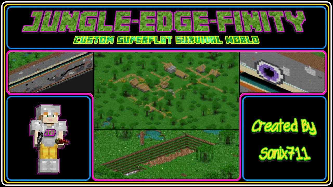 Jungle-Edge-Finity - Episode 4 - First Ever Overviewer Map