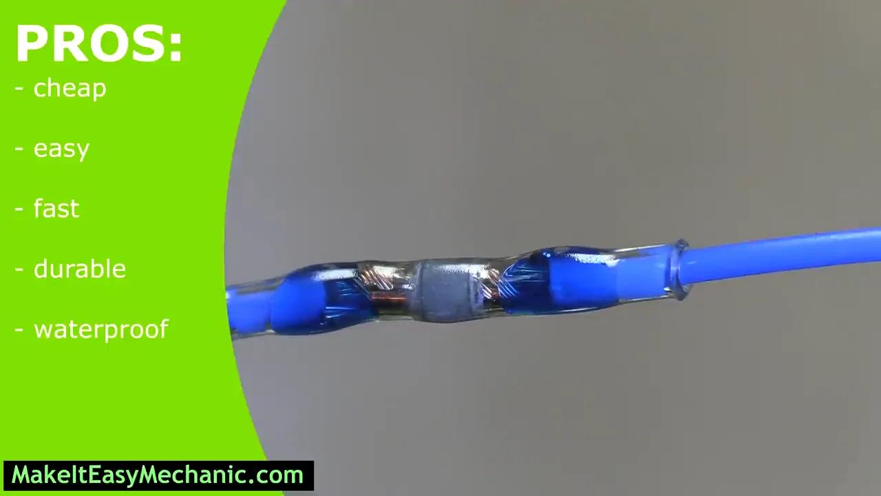 How to splice wires - how to solder, how to crimp, wire connectors