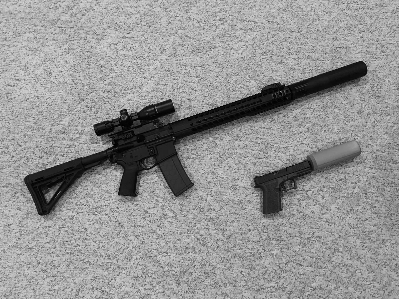 K-CAD 3D Printed Suppressor Pack V1.0