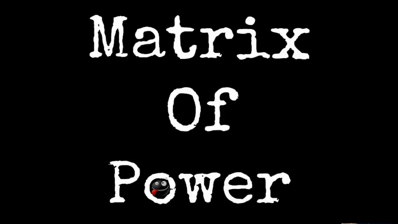 WATCH it, let it SINK and Reflect! - MATRIX OF POWER