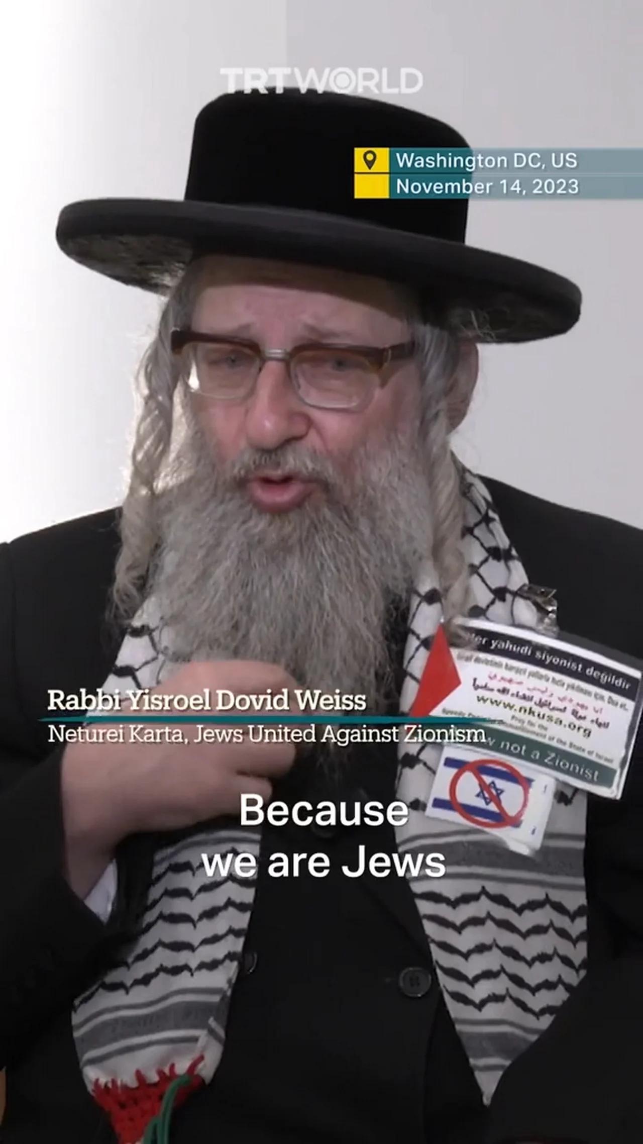 Rabbi Yisroel Dovid Weiss explains why Zionism is anti-Jewish