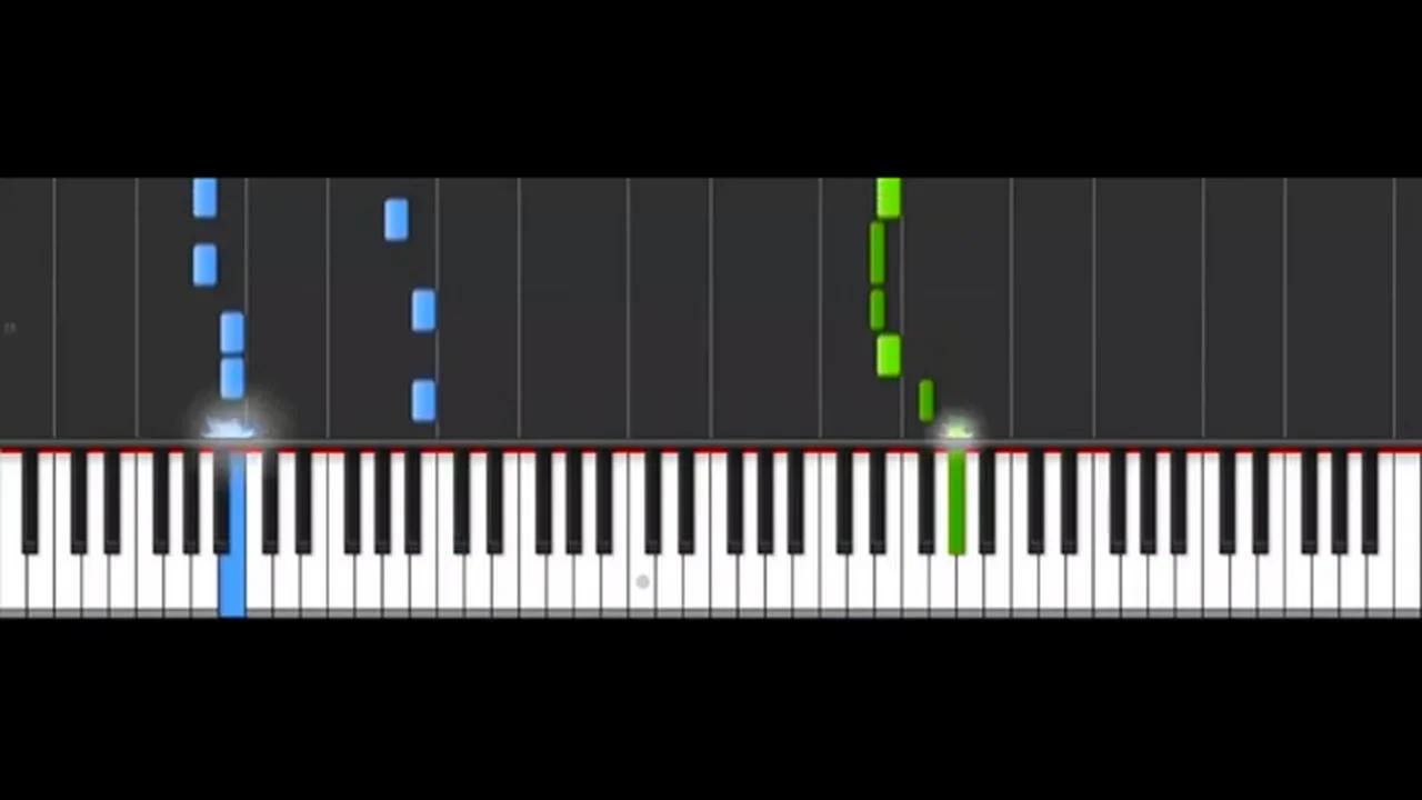 Fairy Tail - Snow Fairy Piano Tutorial Synthesia