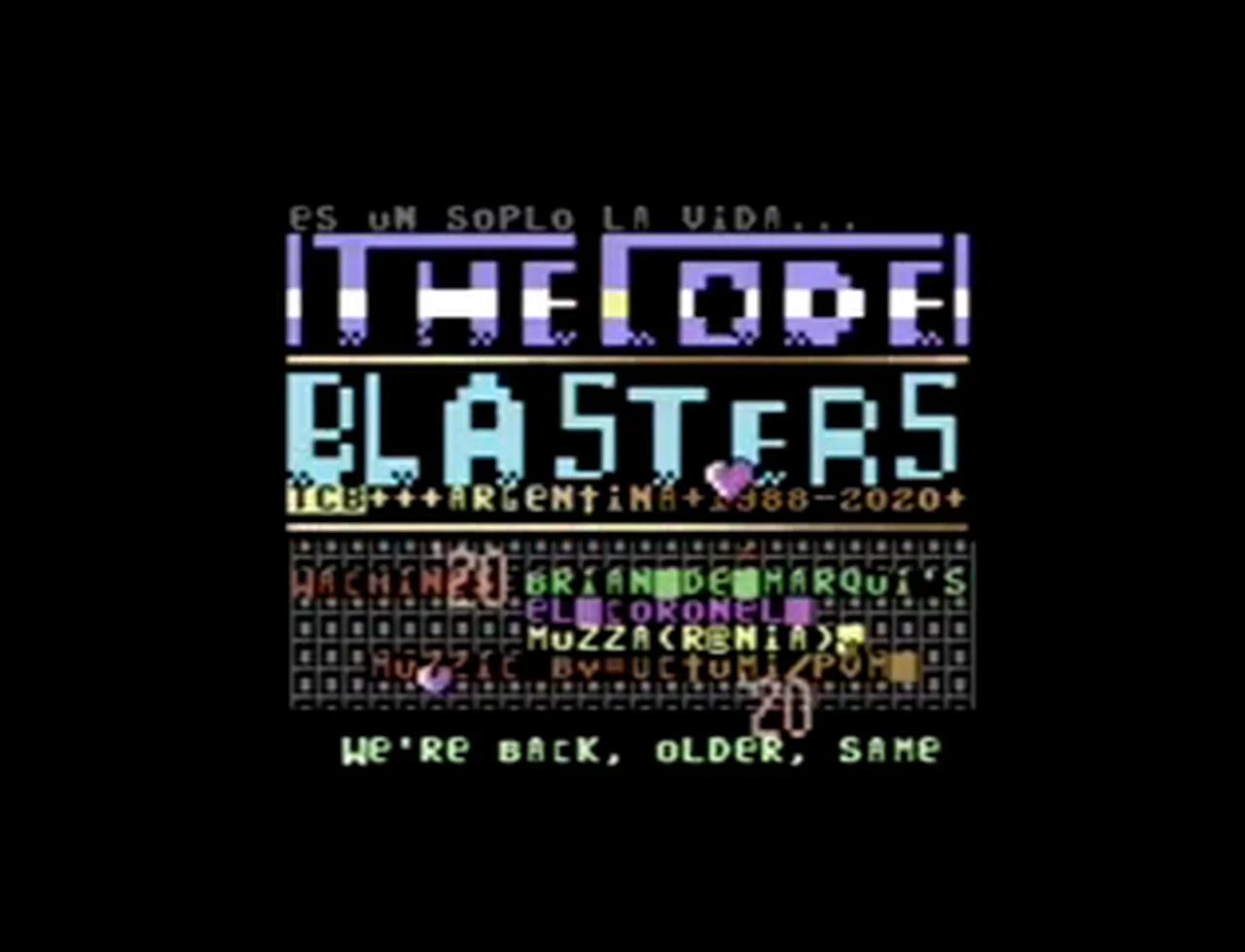 C64 4k Intro: #Volver by The CodeBlasters