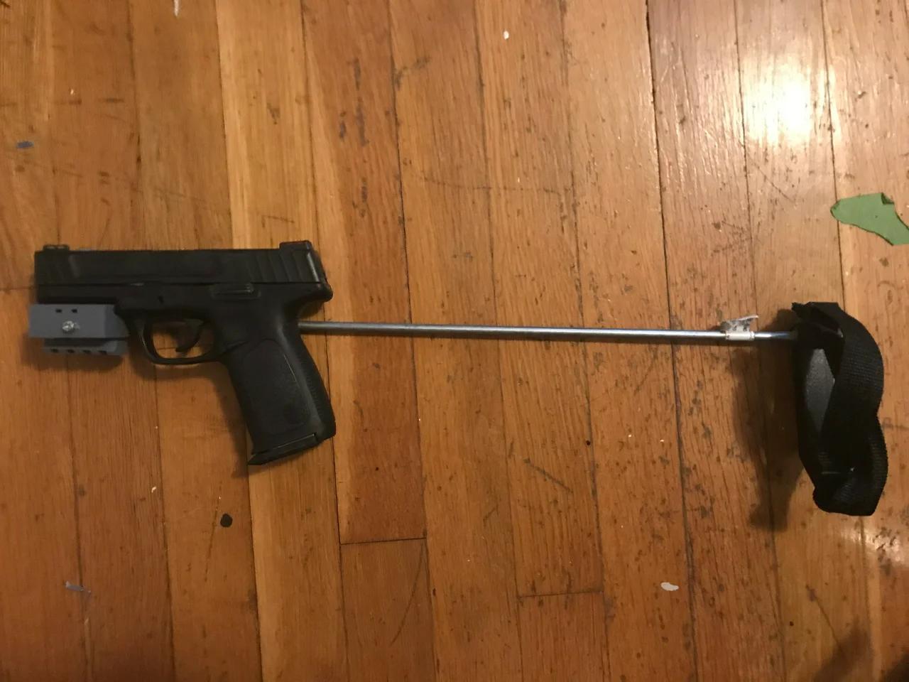 Braced Pistol Weapon System