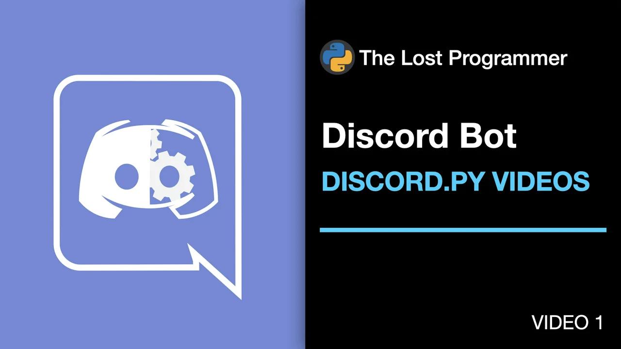 Make a Discord Bot using Python