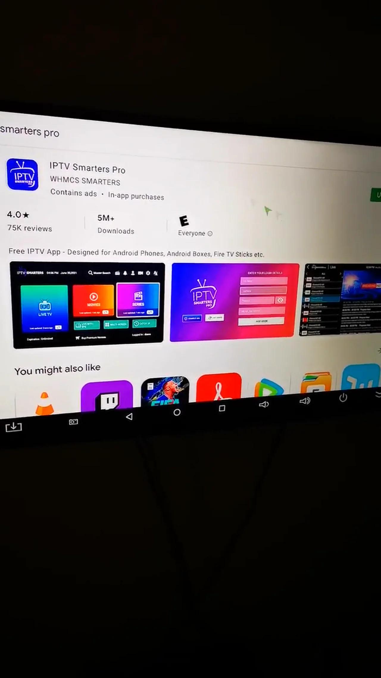Instalar IPTV Smarters Pro