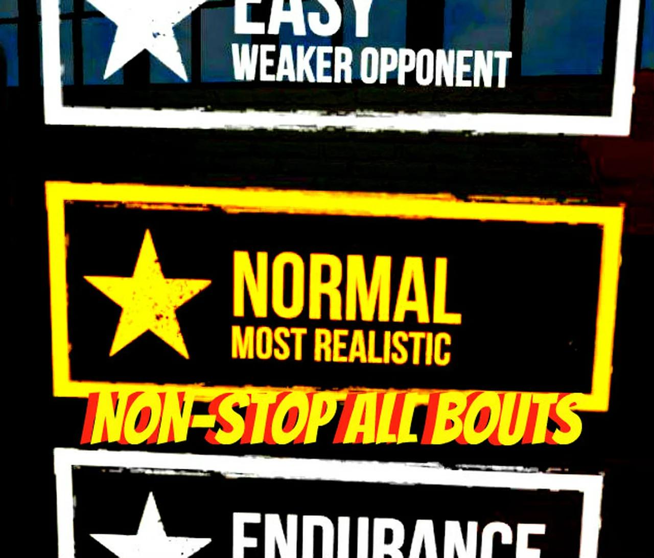 Thrill of the fight - Normal Difficulty All Matches Non-Stop