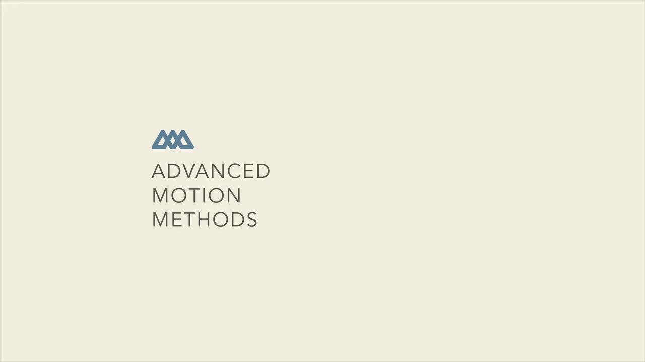 School of Motion - Advanced Motion Methods - Good Planning
