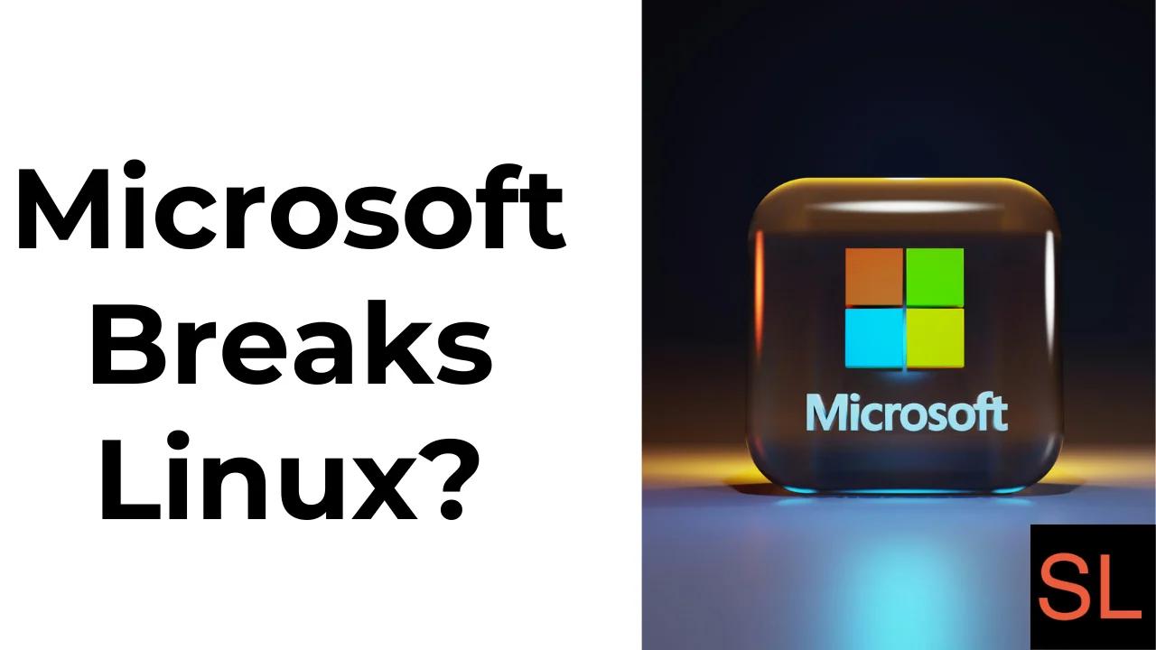 Windows Update Breaks Linux Installs - Sandro's Saturday Sum Up (24-08-24)
