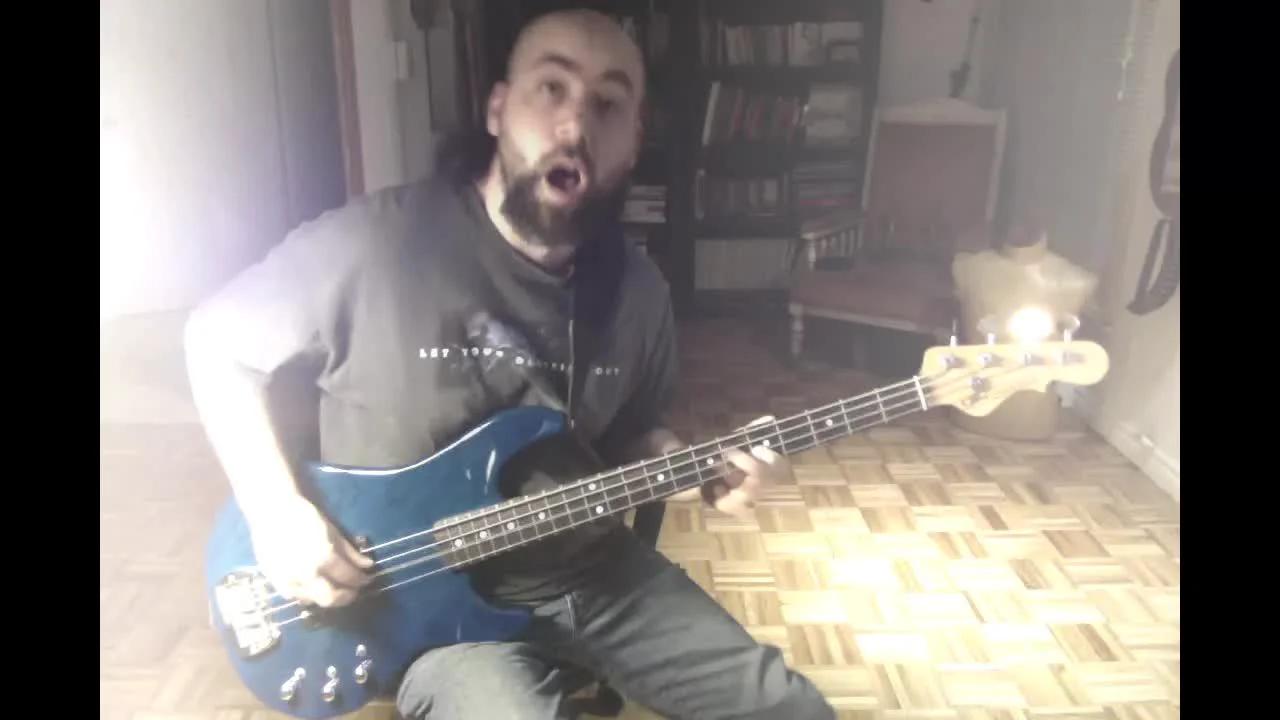 The Romantics Talking in Your Sleep Bass cover