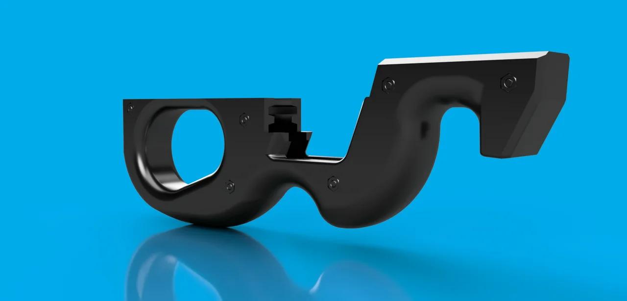 Scorpion Evo Bullpup P90ish Grips by DB Firearms