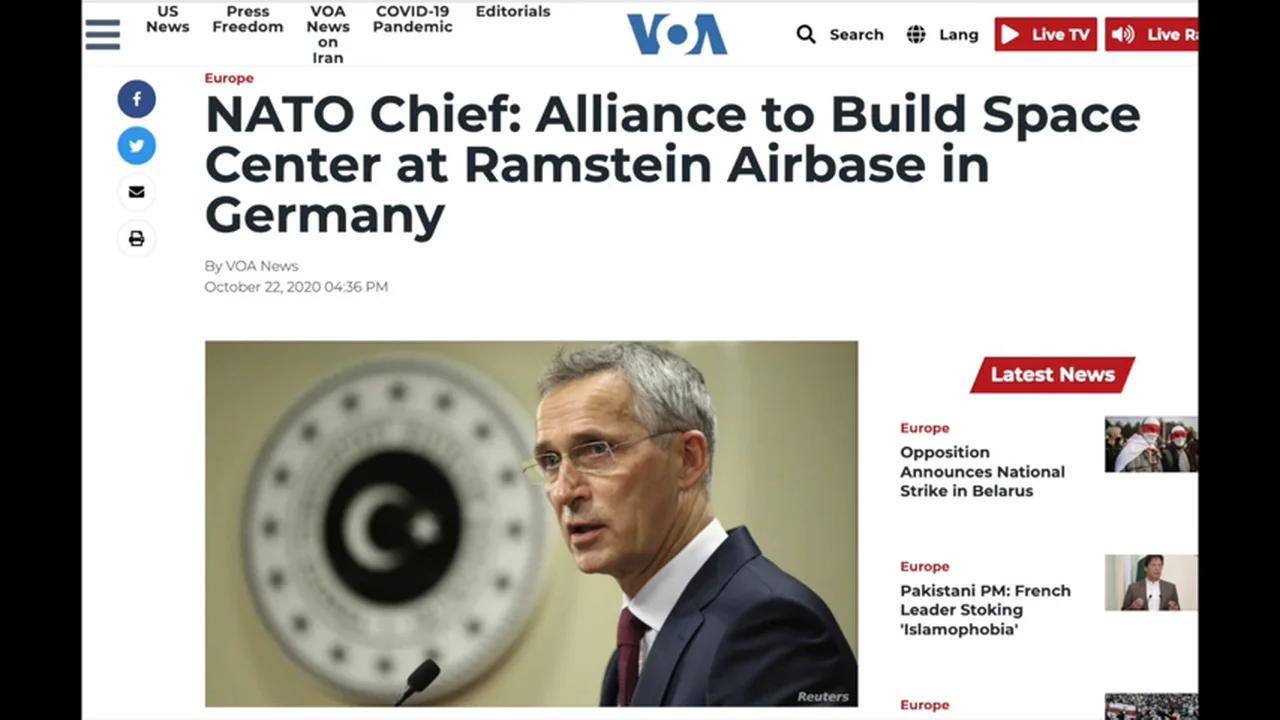 Dr Michael Salla - NATO creates Space Center in Germany in move towards ...
