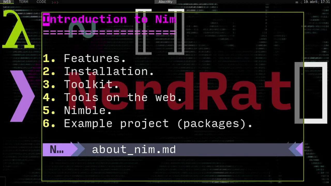 Nim Programming: Introduction To Nim Episode 0