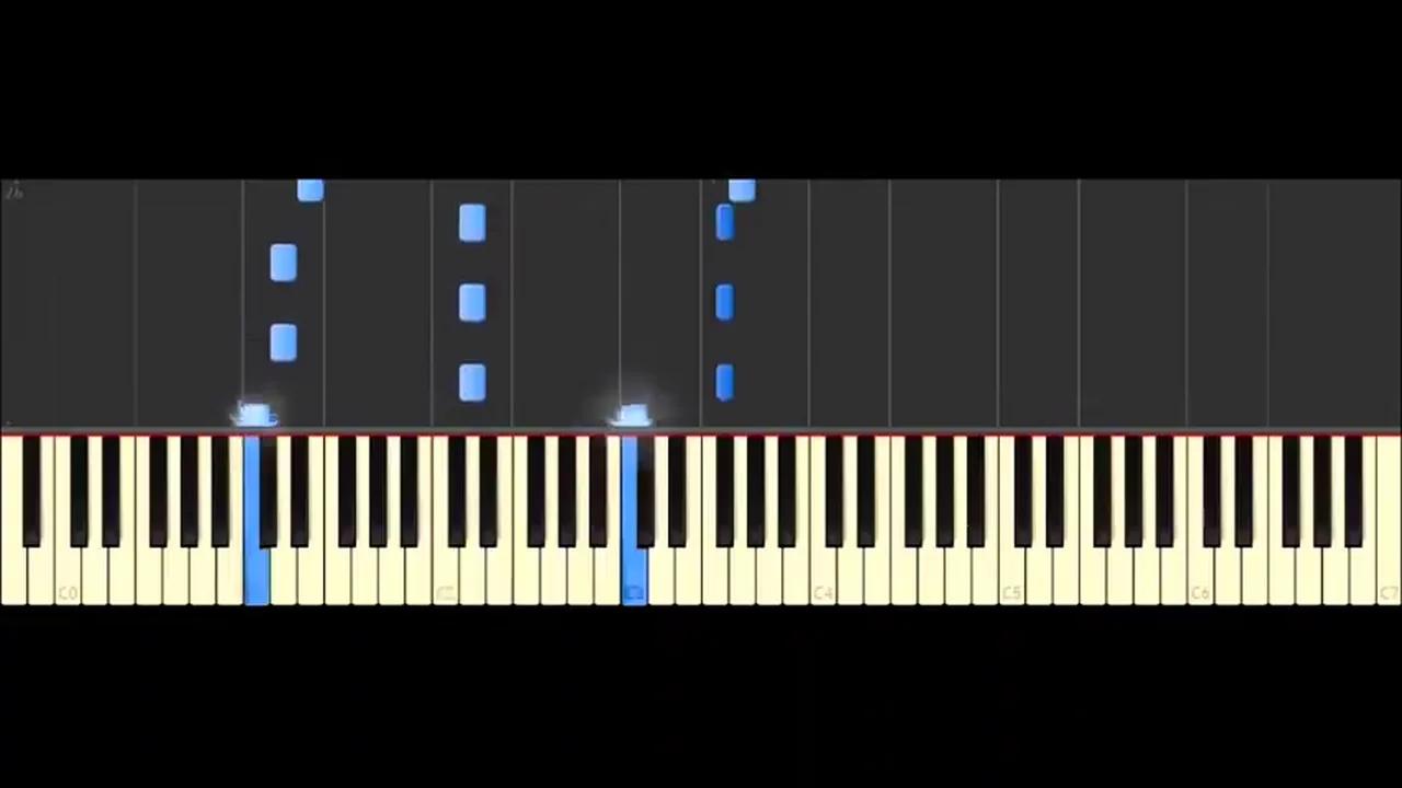 Geometry Dash - Cycles Piano Tutorial Synthesia