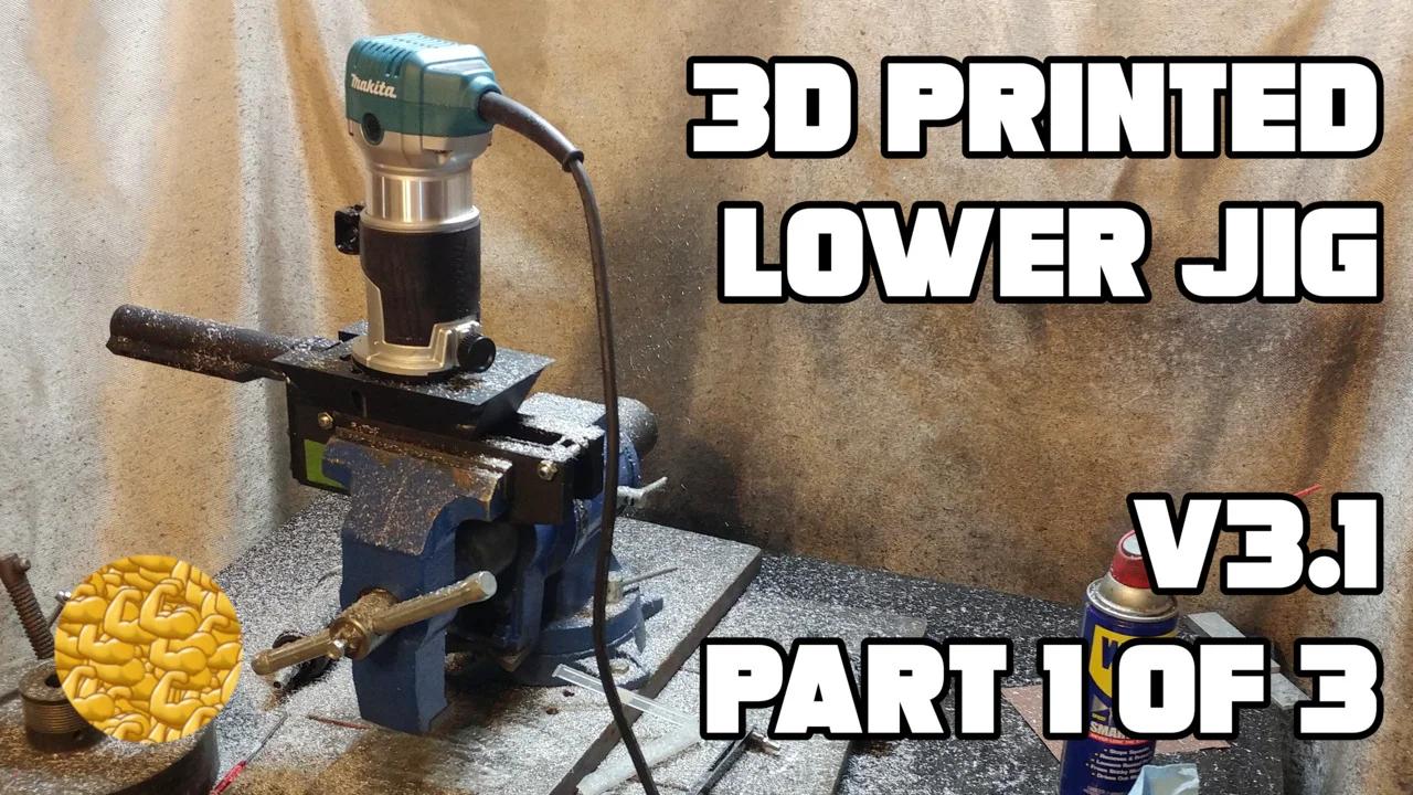 3D Printed AR-15 Jig Tutorial (part 1 of 3)