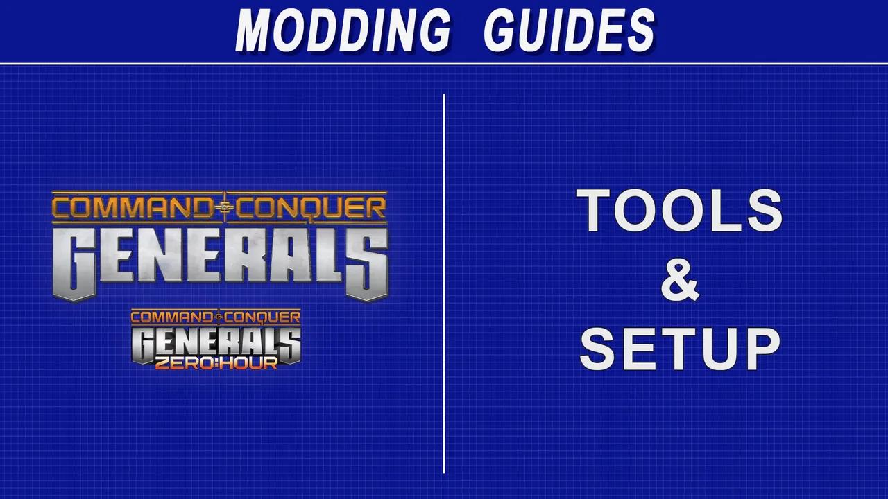 Command & Conquer Generals Modding - Mod Tools Setup