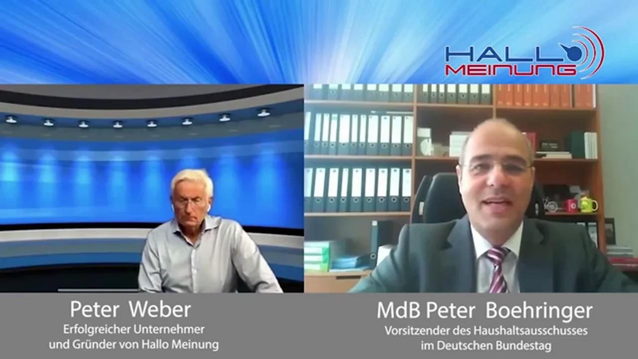 Peter Boehringer mit Peter Weber (Hallo Meinung) - Im Galopp in den ...
