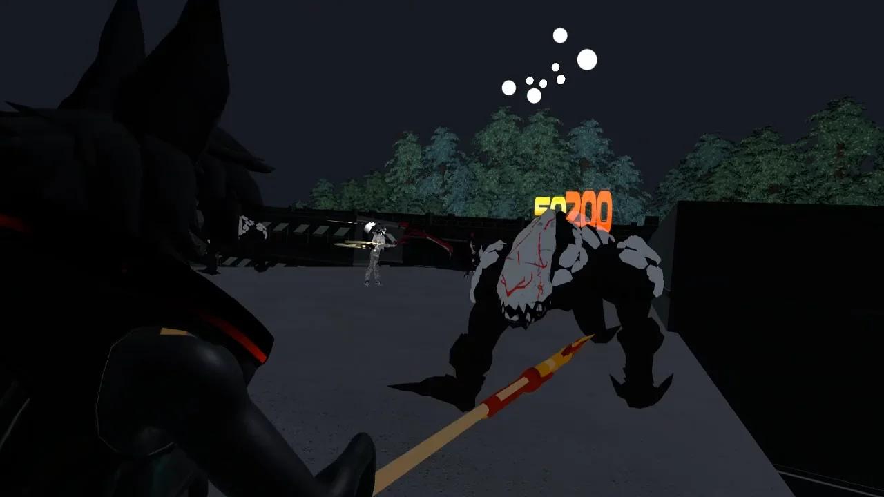 VRChat - An interesting melee combat world that was shown to me awhile ...