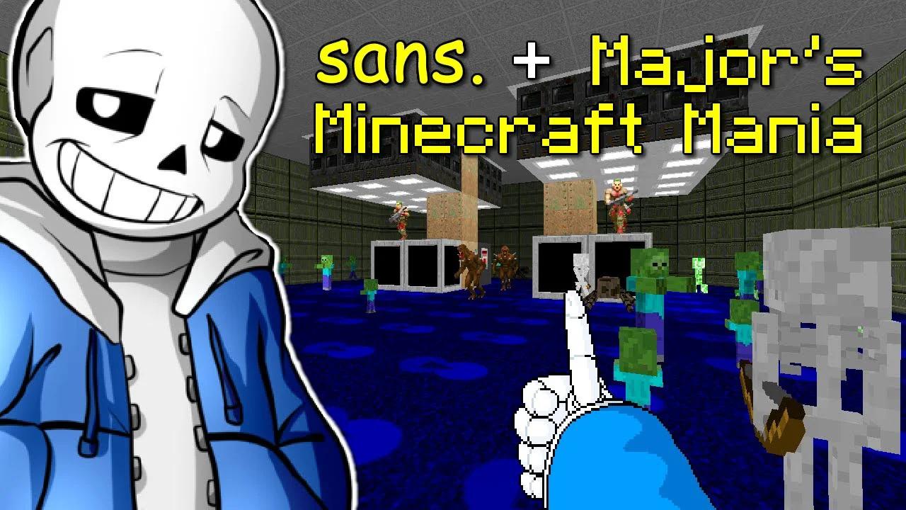 Major's Minecraft Mania + sans. [Mods para Doom combinados]
