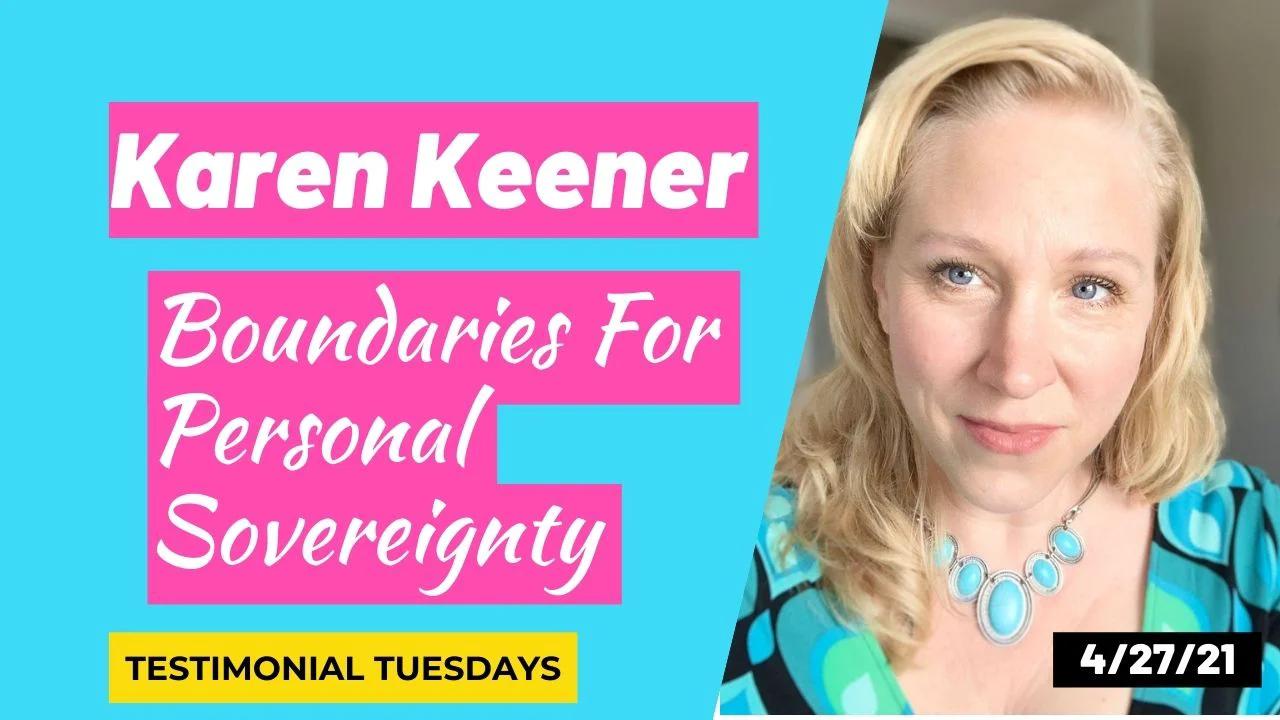 Boundaries For Personal Sovereignty