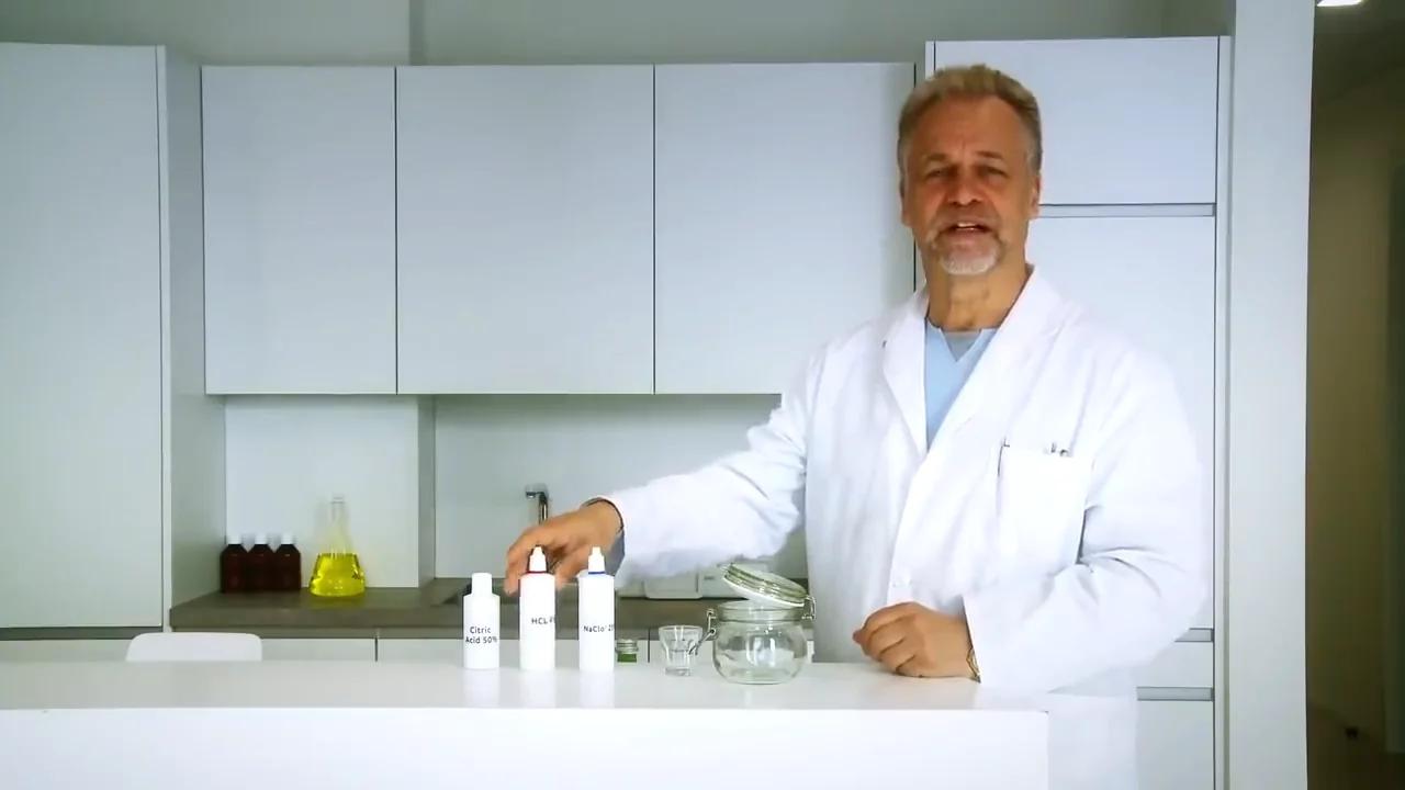 Cómo preparar Dióxido de cloro (CDS) - Andreas Kalcker