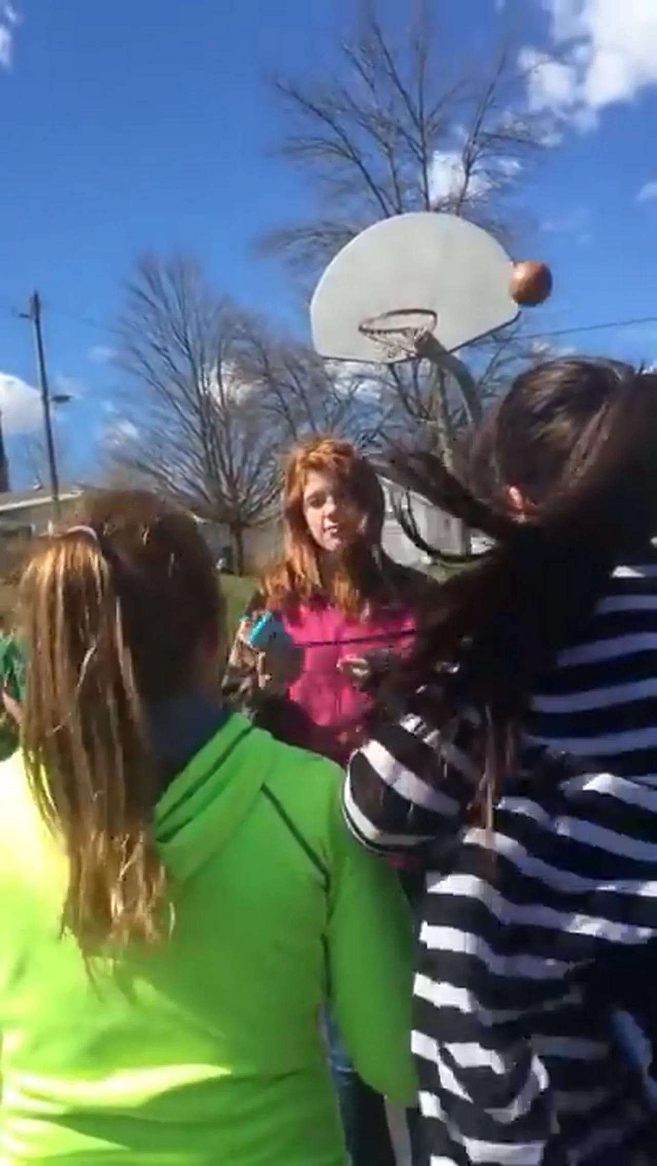 School Kids Hilariously Having A Screaming Match During Recess Time