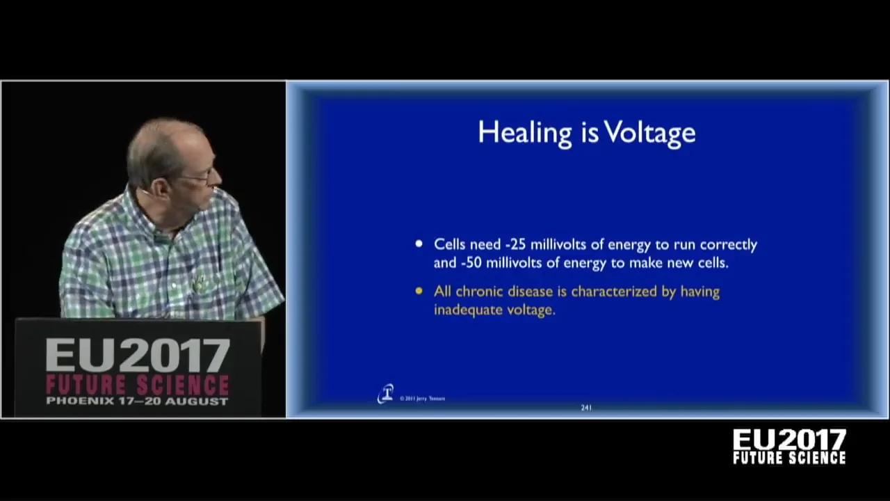 Doctor Jerry Tennant Healing is Voltage The Physics of Emotions