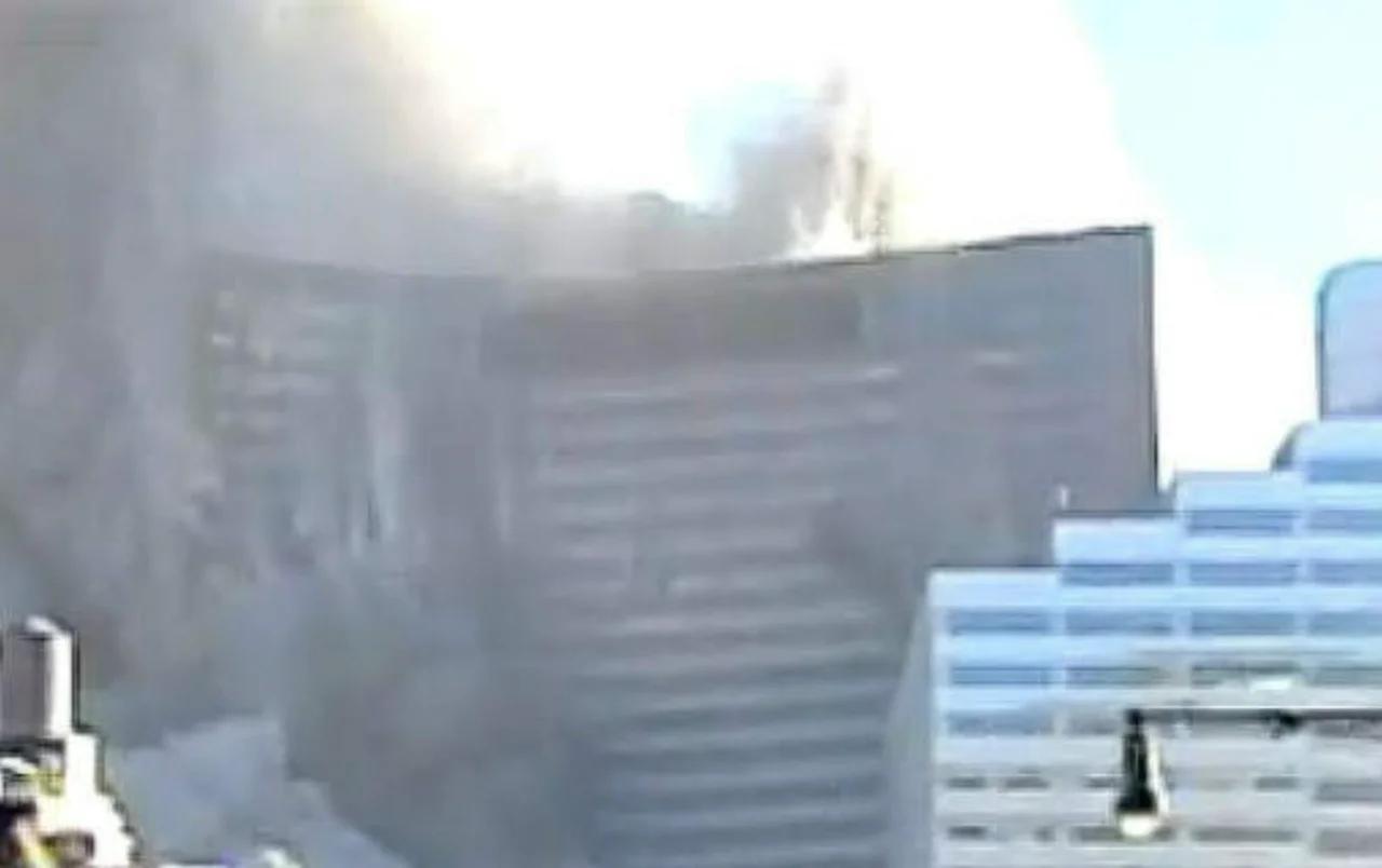 New footage shows controlled demolition of WTC Bldg-7