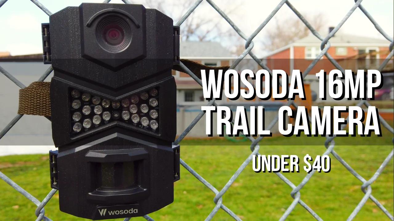 Wosoda 16MP 1080P Trail Camera - Full Overview | How To | Samples ...