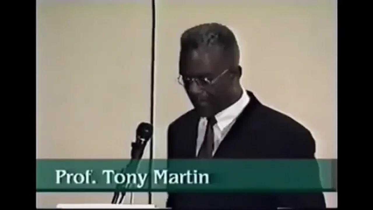 Professor Tony Martin - The Jewish Slave Trade of Africans