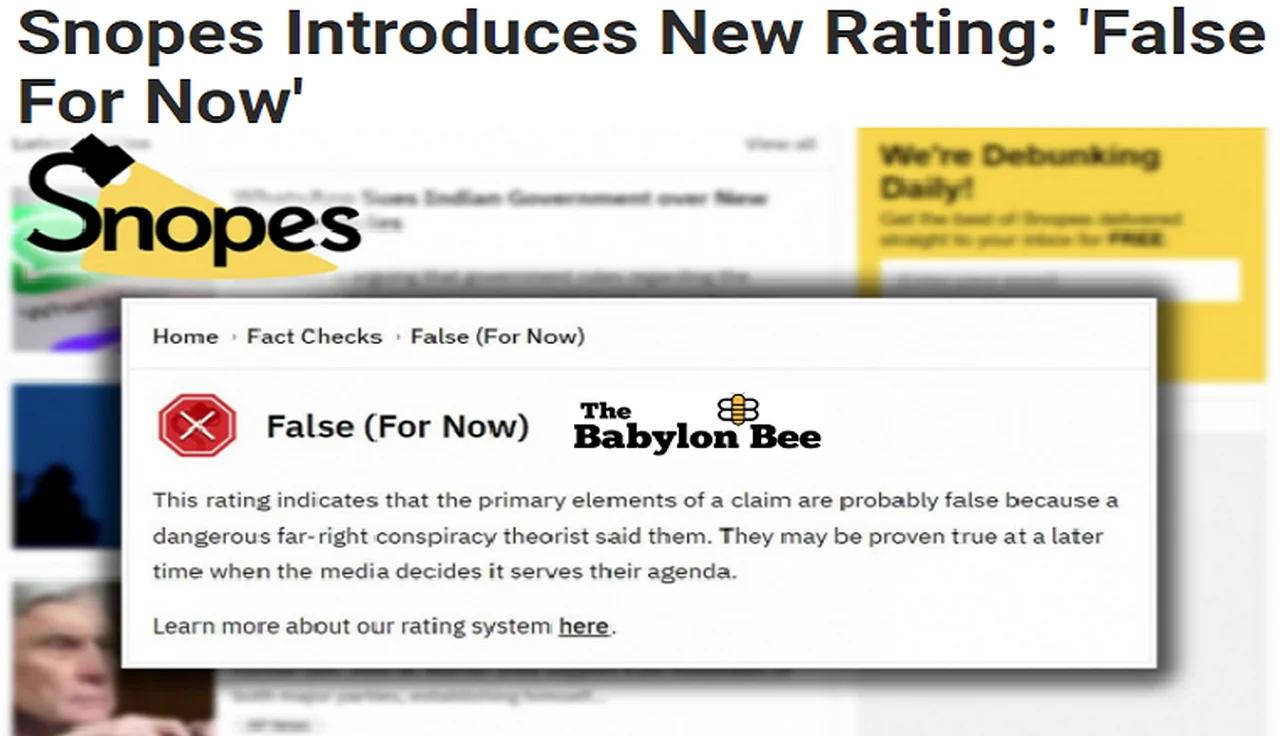 Babylon Bee Satirical Headlines With 5 Actually Events - Can You Tell ...