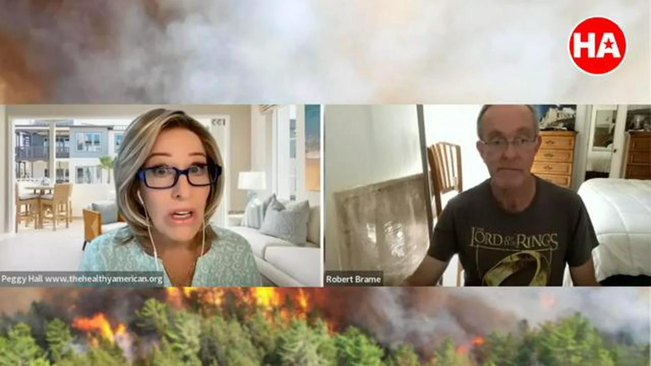 Peggy Hall (The Healthy American) with Robert Brame - Looking for clues in the Canadian Fires