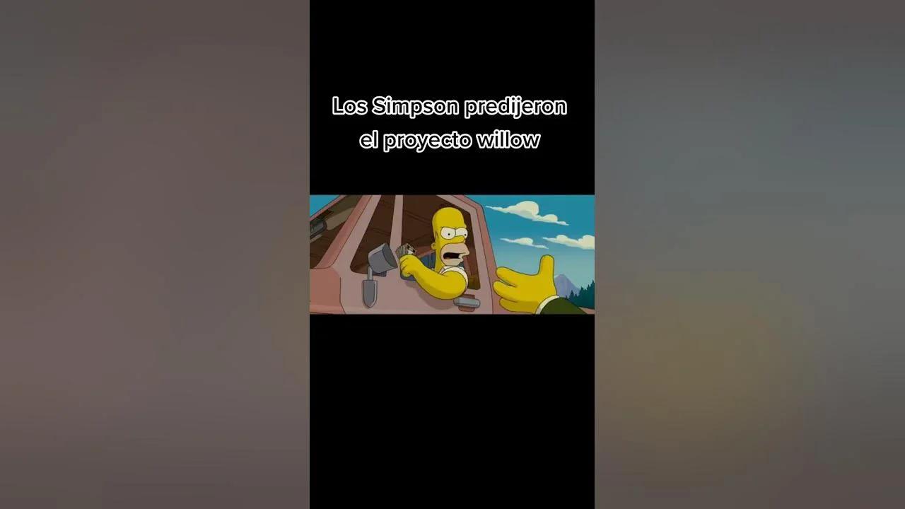 Los Simpson predijeron el proyecto Willow #willow