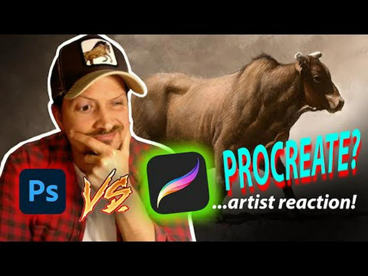 Is PROCREATE better than PHOTOSHOP??? - I try Procreate for the FIRST ... Is PROCREATE better than PHOTOSHOP??? - I try Procreate for the FIRST ...