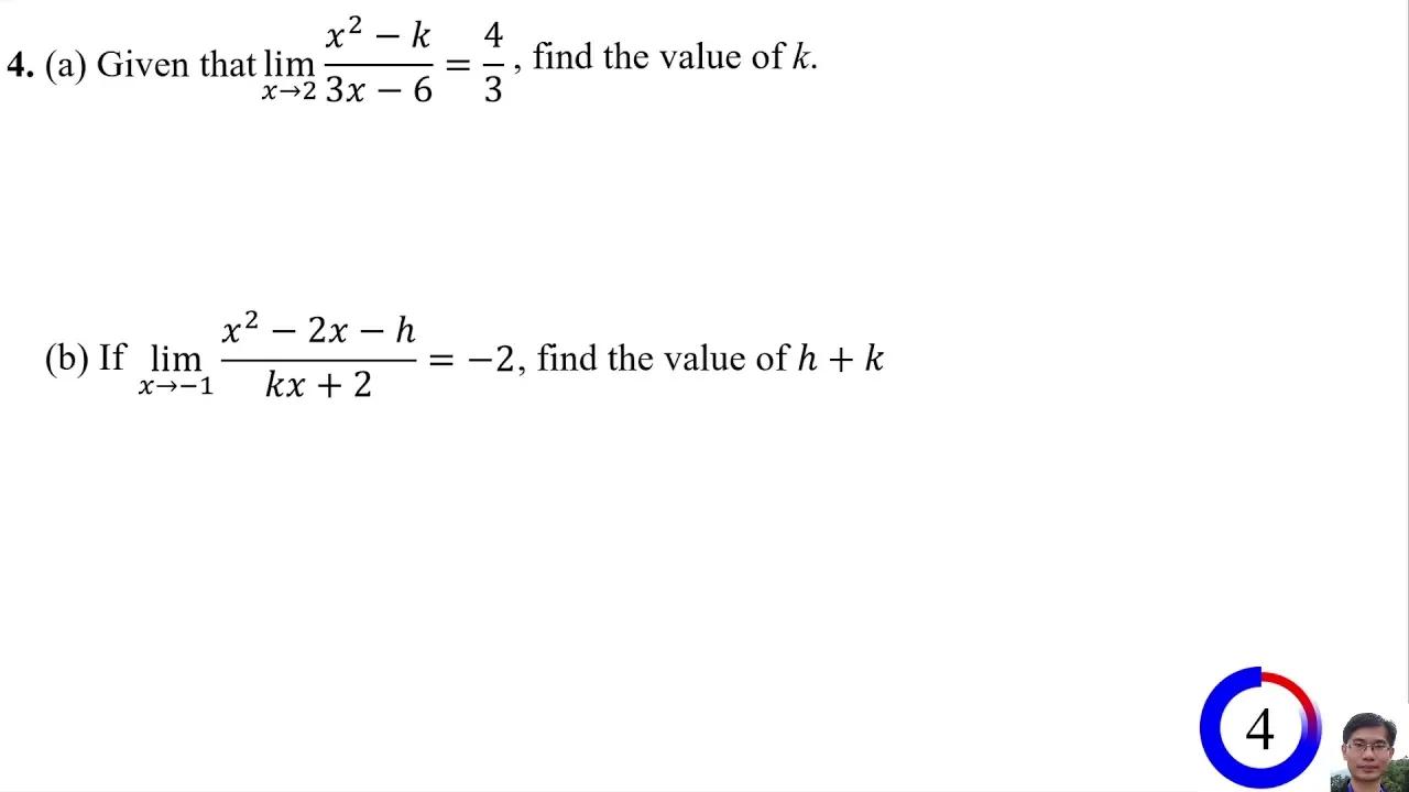 #KSSM #ADDMATH FORM 5 #Limit and #Differentiation with First Principles ...