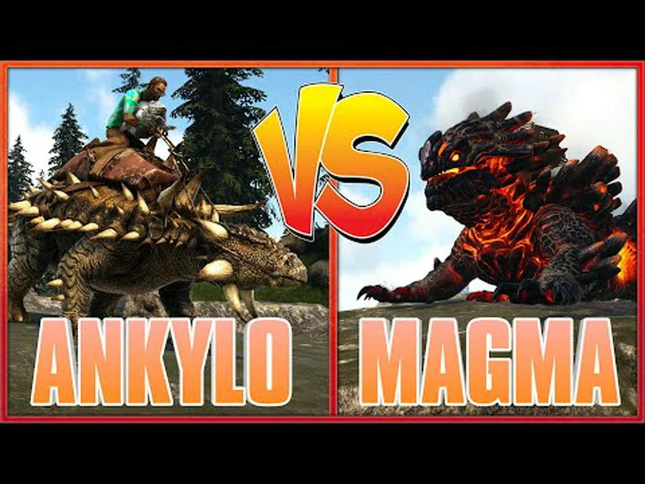 ARK ★ ANKYLO vs MAGMASAURUS - Welcher ist für dich besser? [INFO/Guide ...