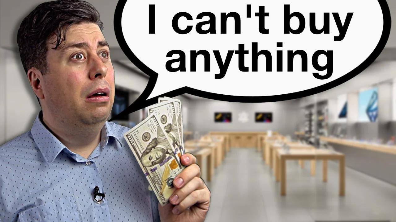 Going to Apple Store With $1k These Days