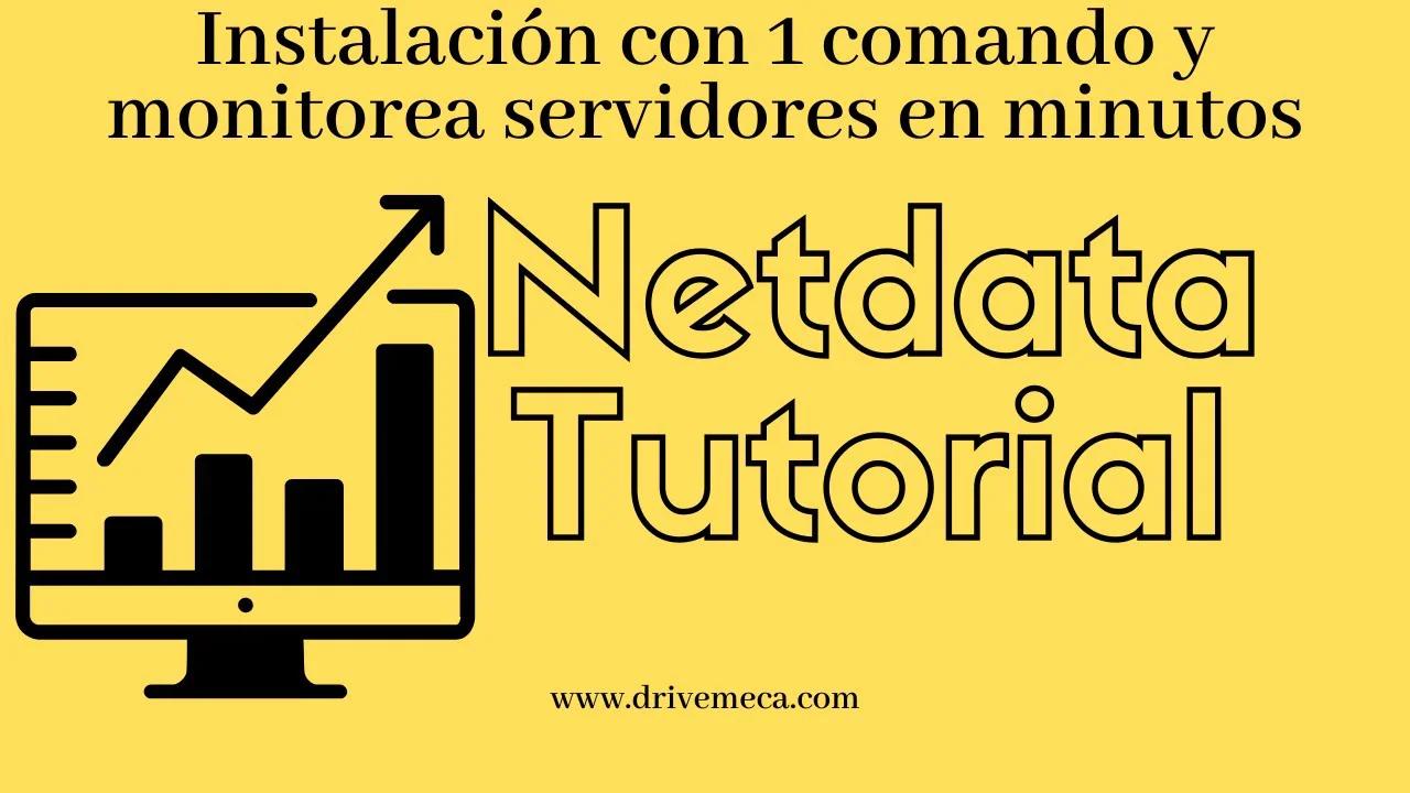 Netdata Tutorial - Instalación con 1 comando y monitorea servidores en minutos