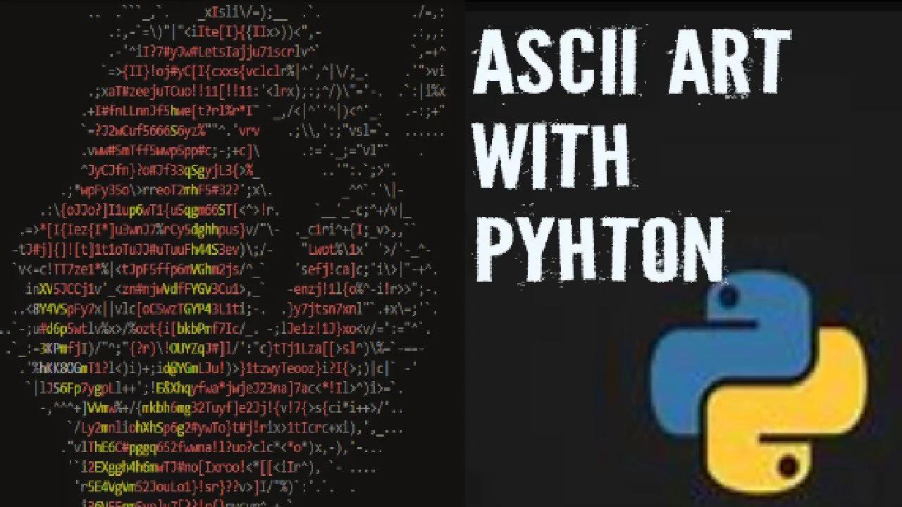 Convert Image Into Ascii Art With Python Just In 2 Lines 🔥