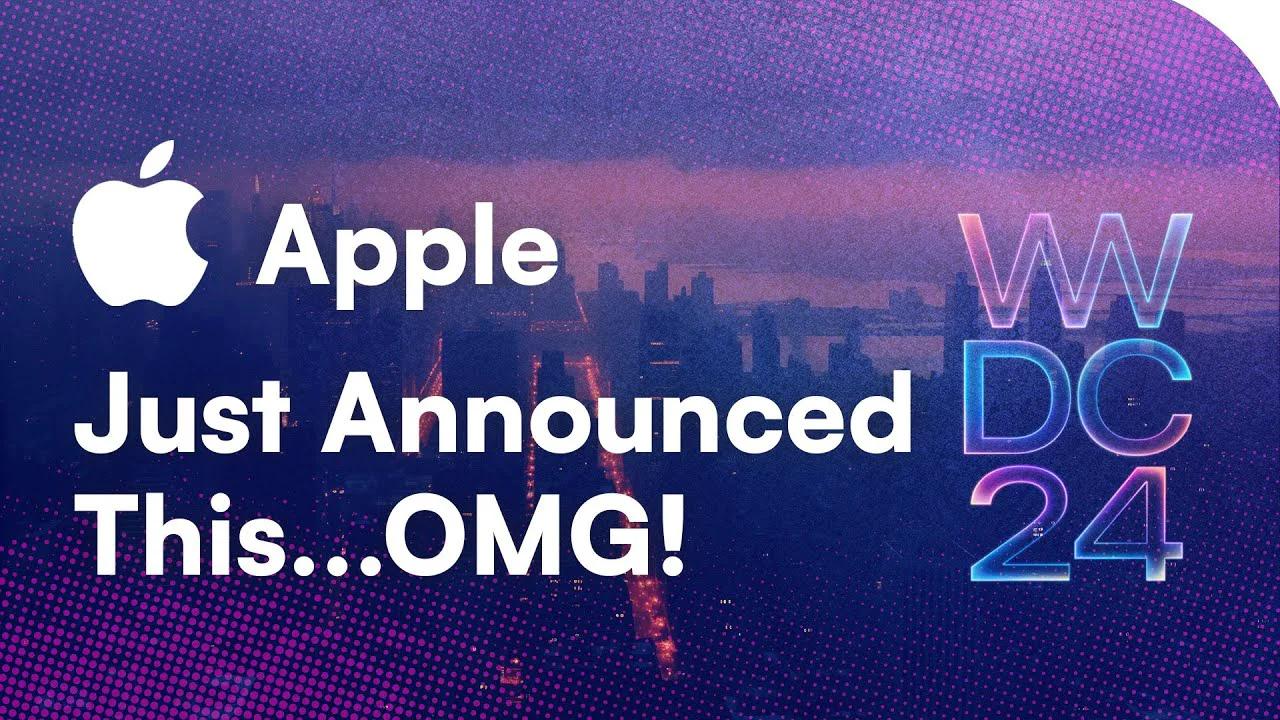 TOP 5 AI Updates From Apple’s WWDC event | WWDC 2024